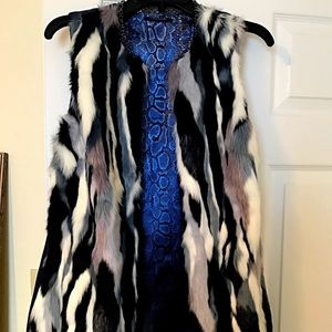 Tahari Woman | Jackets & Coats | Brand New Tahari Faux Fur Vest | Poshmark